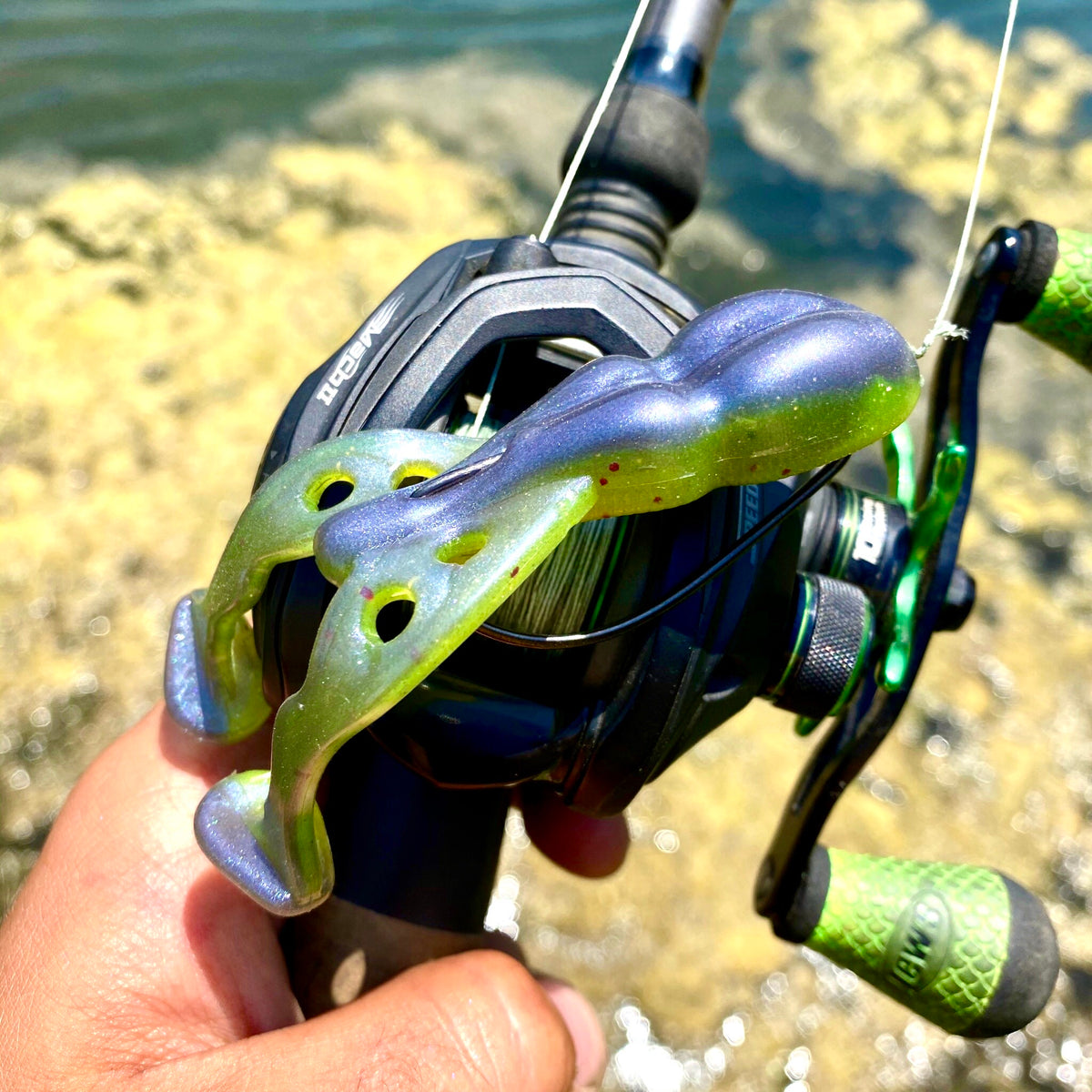 4 Inch Epic Ribbit Hand Injection Mold – Epic Bait Molds